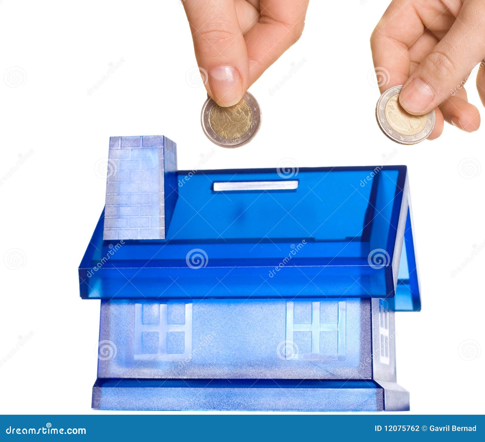 Dropping coins stock photo. Image of success, dropping - 12075762