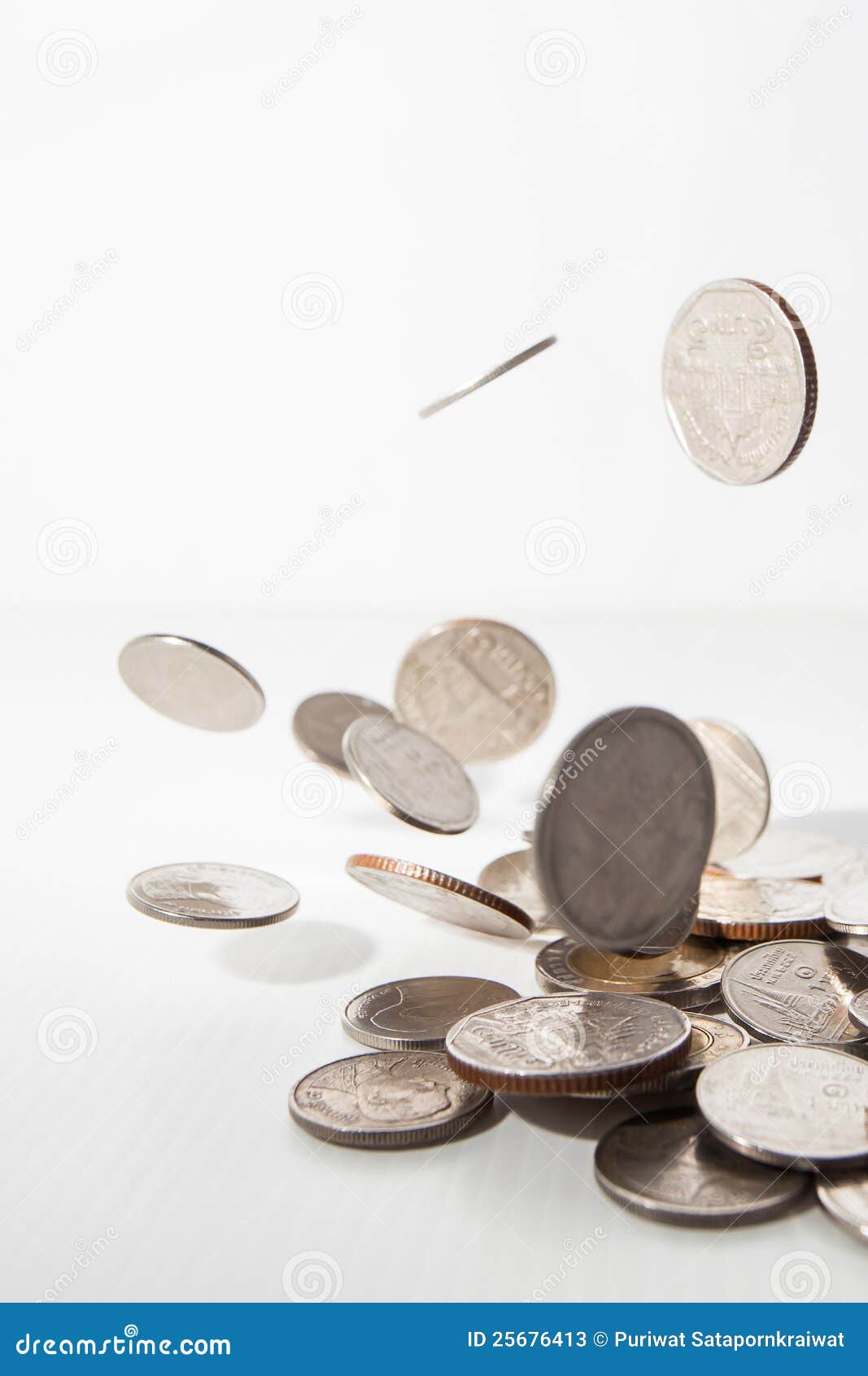 Dropping coins stock image. Image of money, coins, coin - 25676413