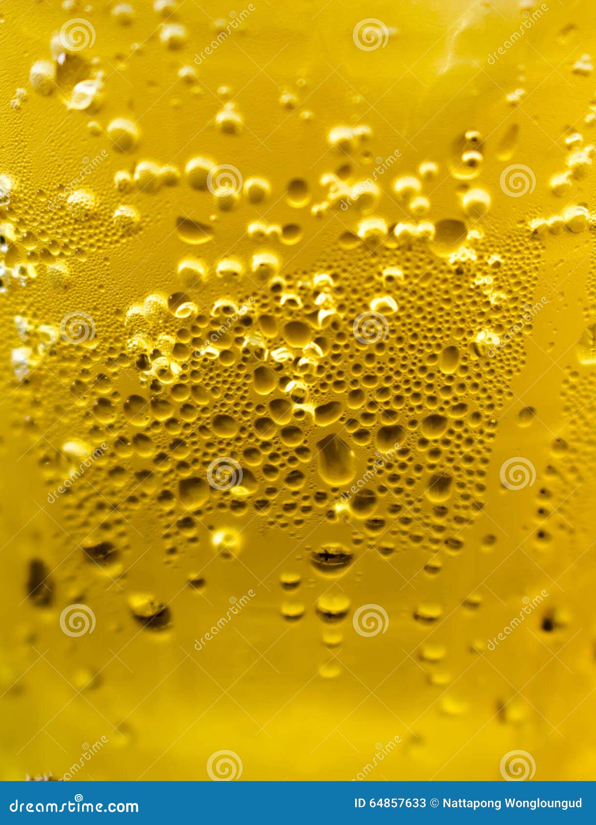 Dropping a Cold Beer Drink. Stock Image - Image of rain, raindrop: 64857633