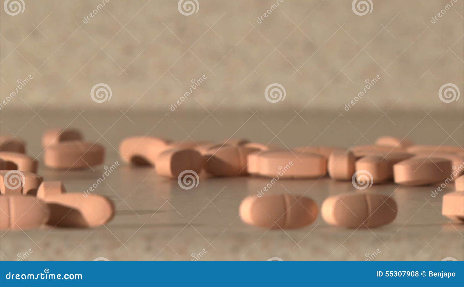 Dropping pills stock footage. Video of herbal, capsule - 55307908