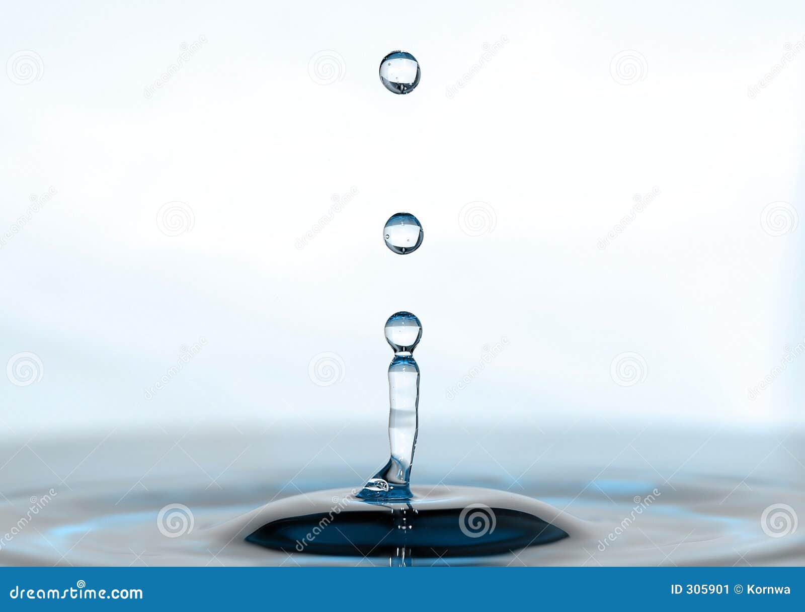 Drops stock image. Image of crystal, effect, cold, reflex - 305901