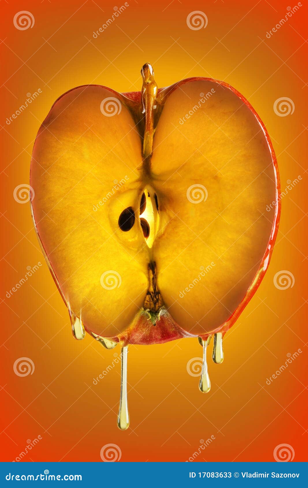 Drops of apple juice stock image. Image of refreshment - 17083633