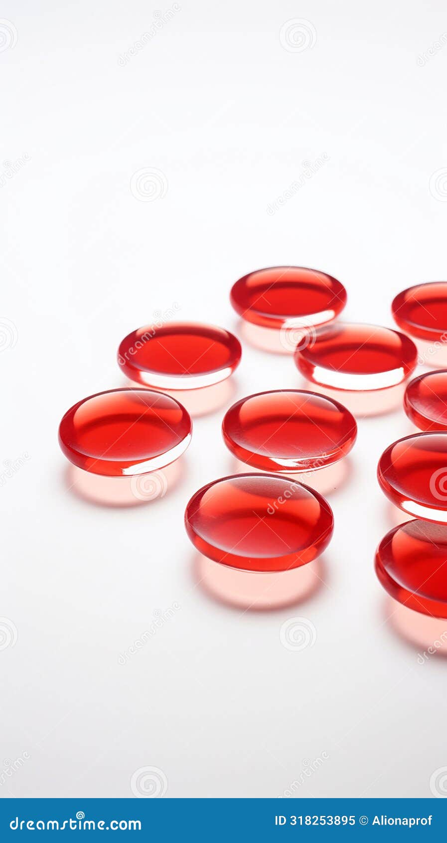 Drops of Blood on Glass in the Laboratory. Blood Type and Rh Factor ...