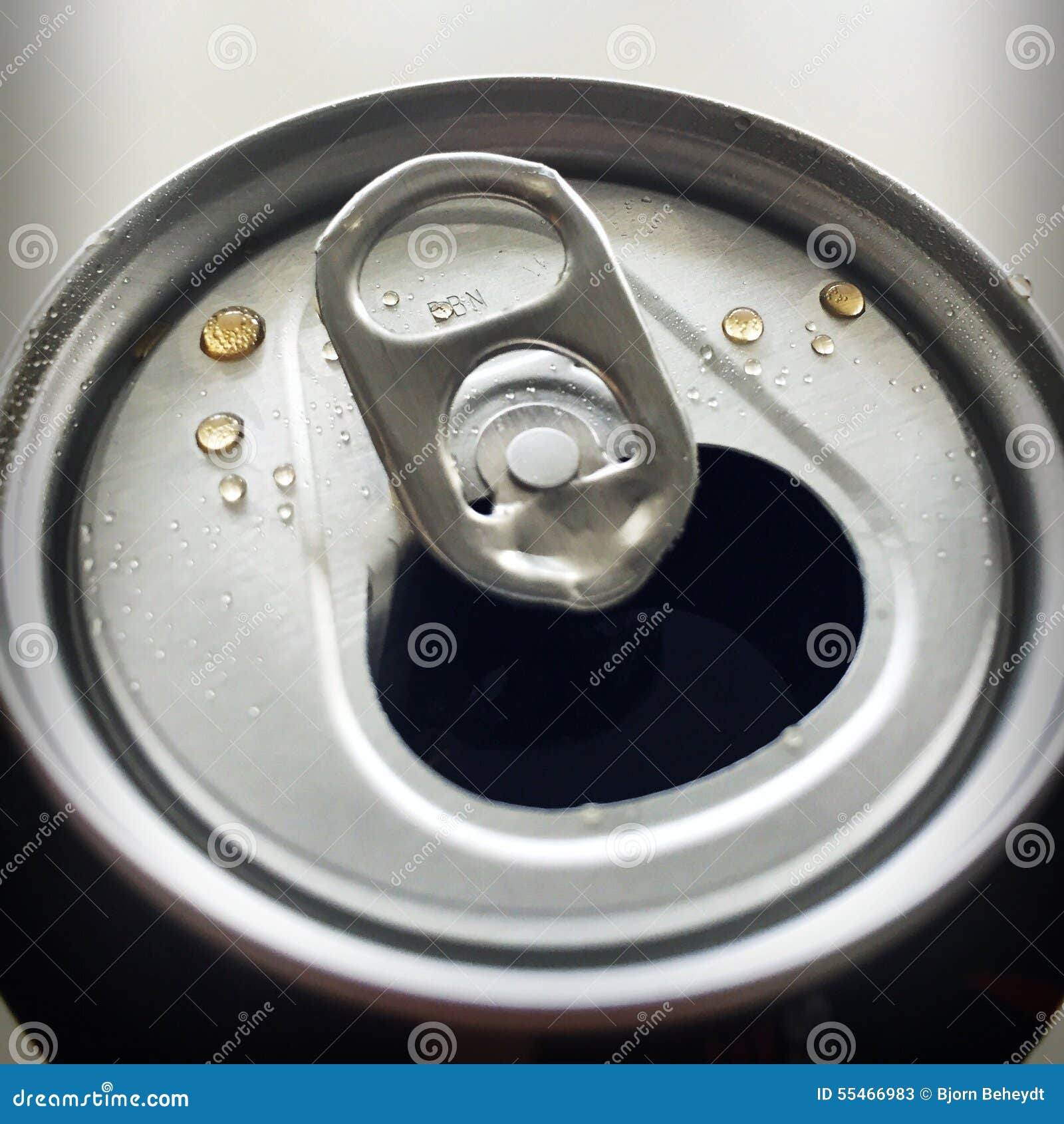 Drops on a can stock image. Image of alcohol, macro, liquid - 55466983