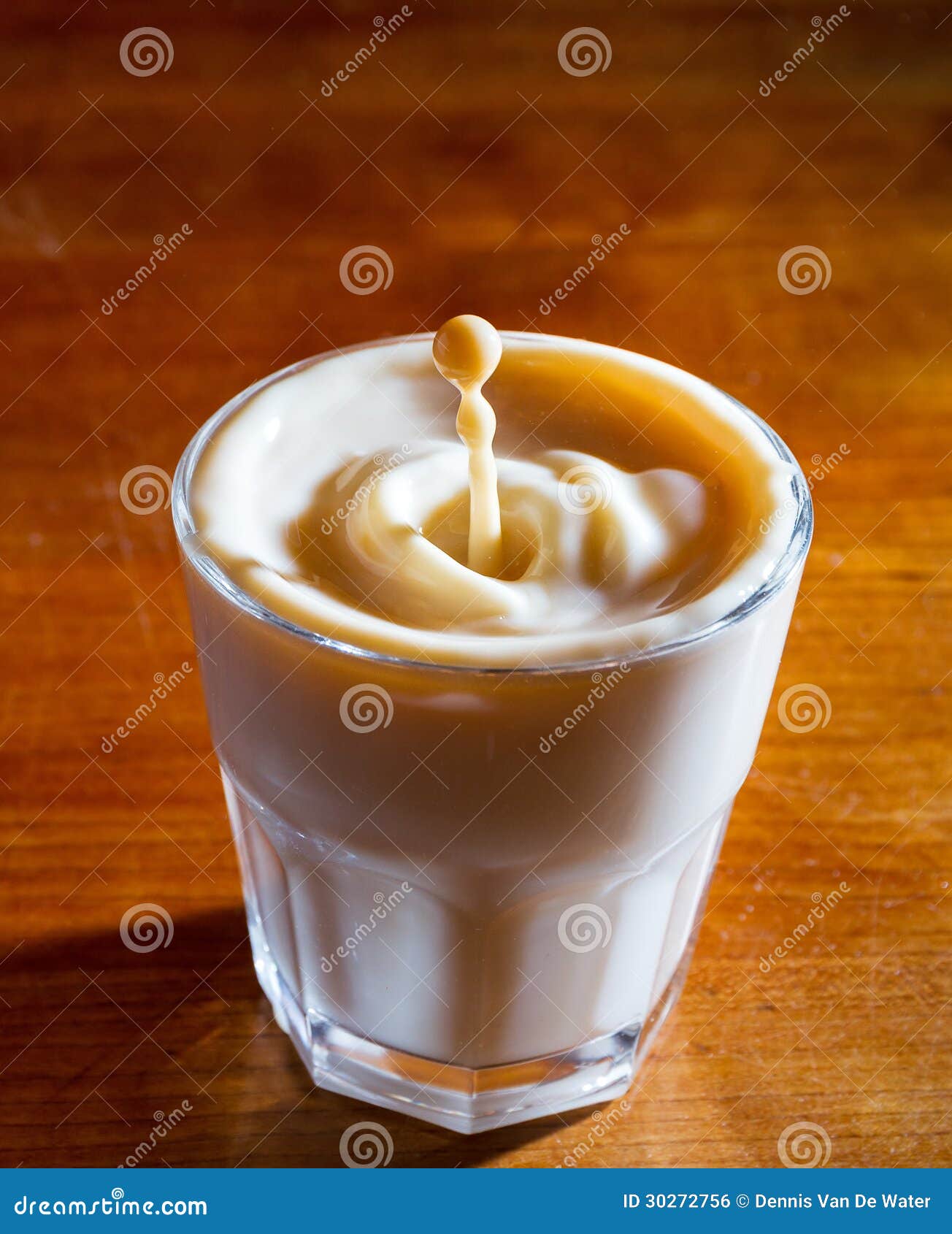 Milk Tea Fall Pouring Down In Shape Form Line. Milk Ice Coffee Splash ...