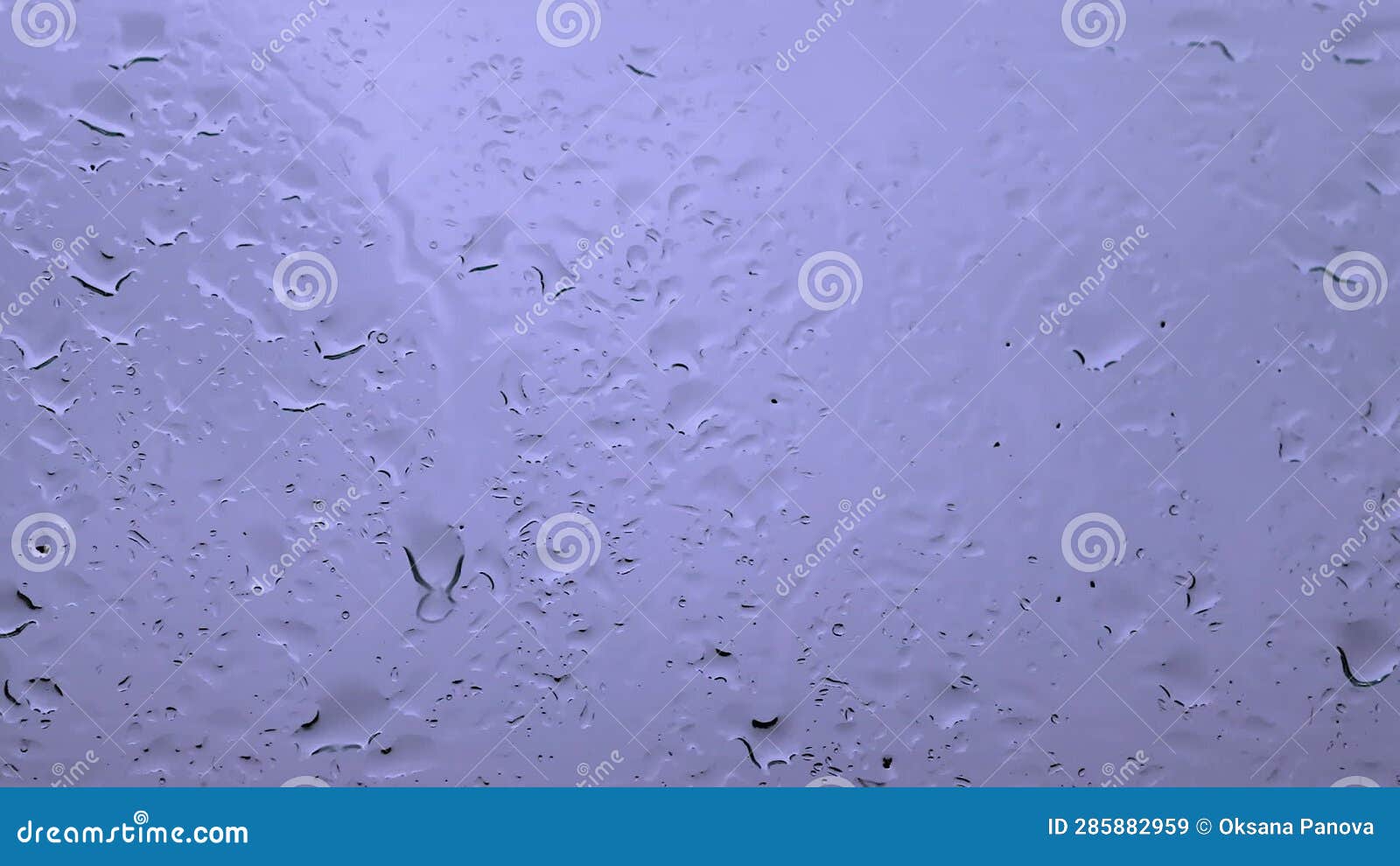 Drops Dripping Down the Glass. Raindrops on Window Stock Video - Video ...