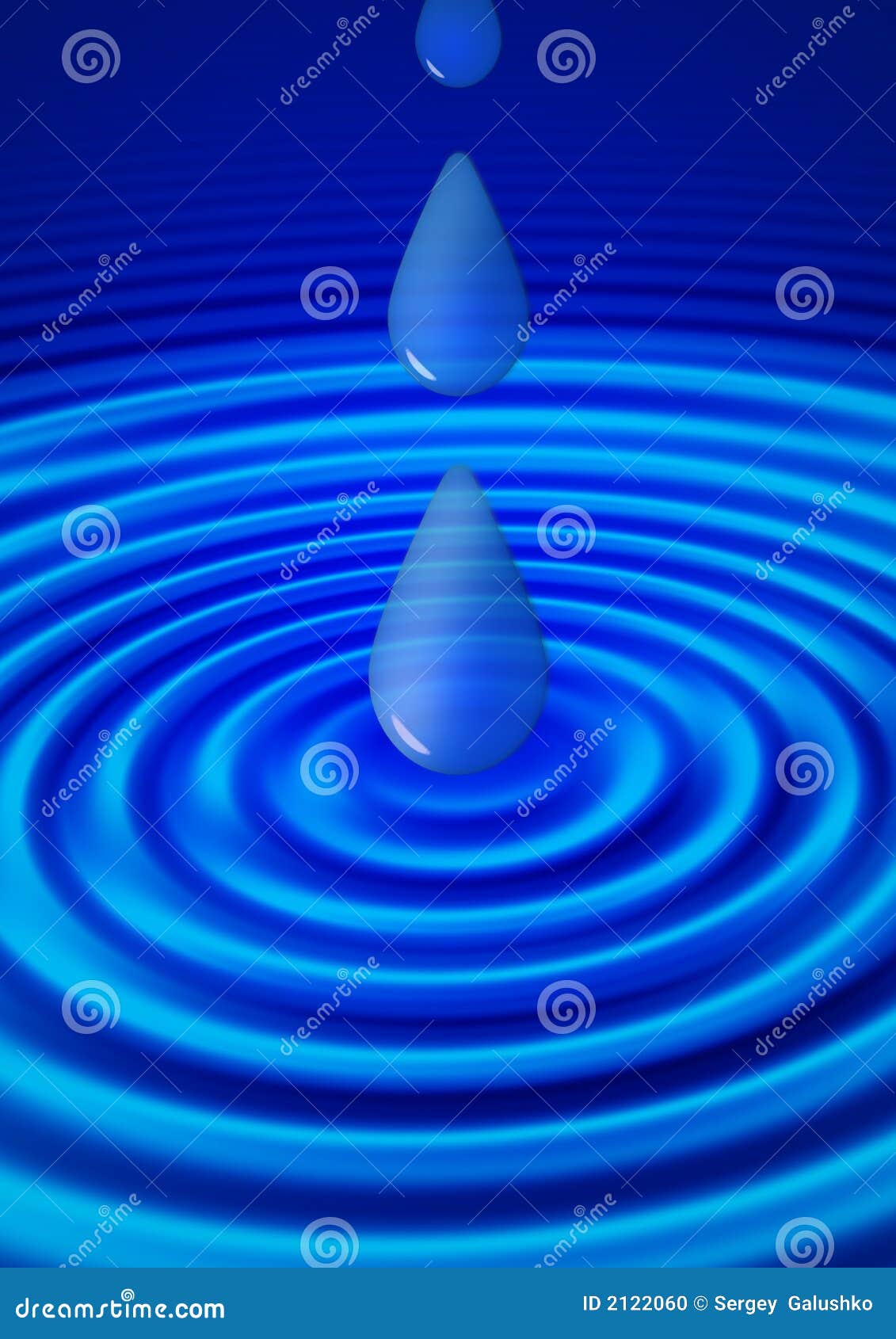 Drops falling in water stock photo. Image of crown, color - 2122060