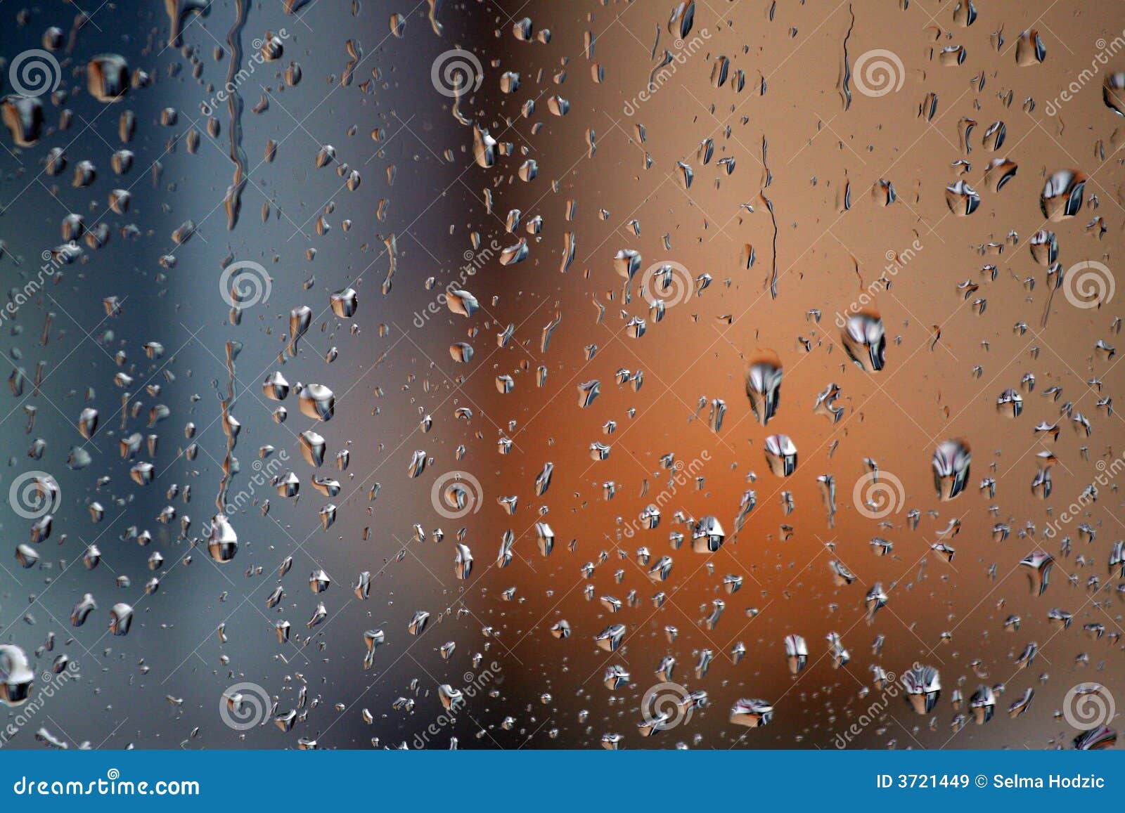 Drops on glass stock image. Image of abstract, shadow - 3721449