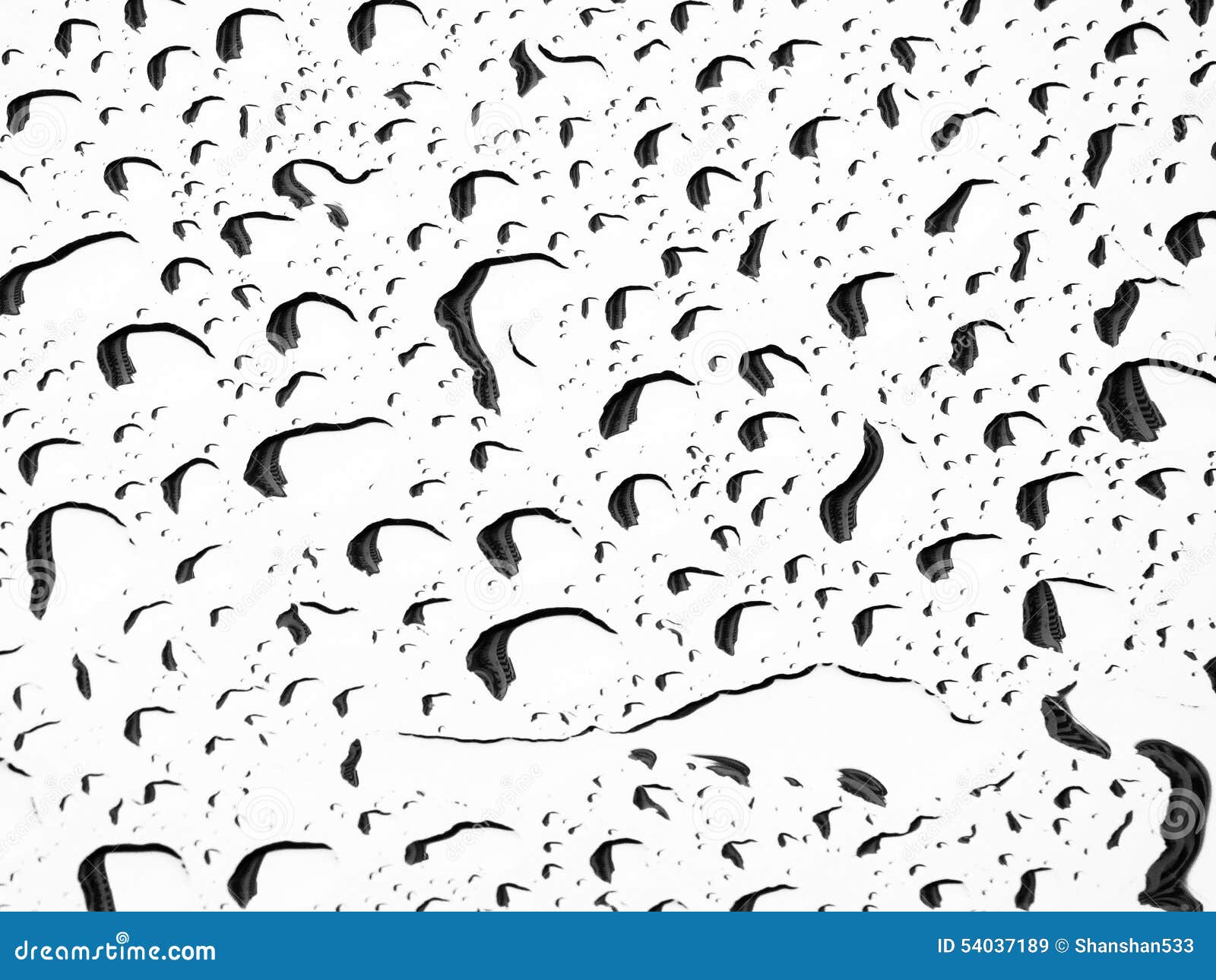 Water Drops on glass stock image. Image of floating, design - 54037189