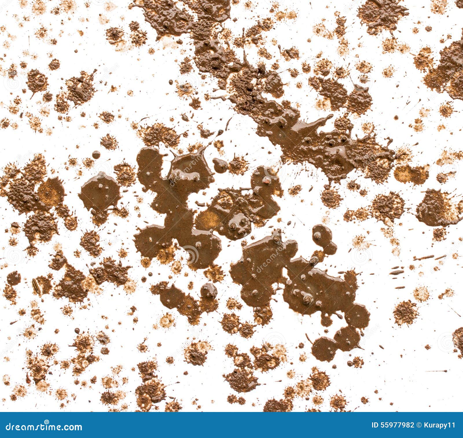 Drops of mud sprayed stock photo. Image of abstract, slush - 55977982