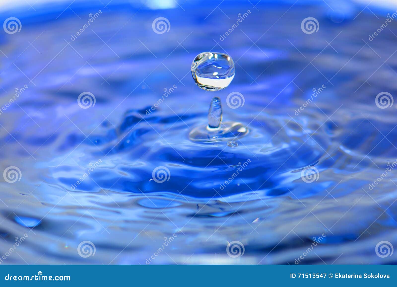 Drops of pure water stock image. Image of abstract, pattern - 71513547