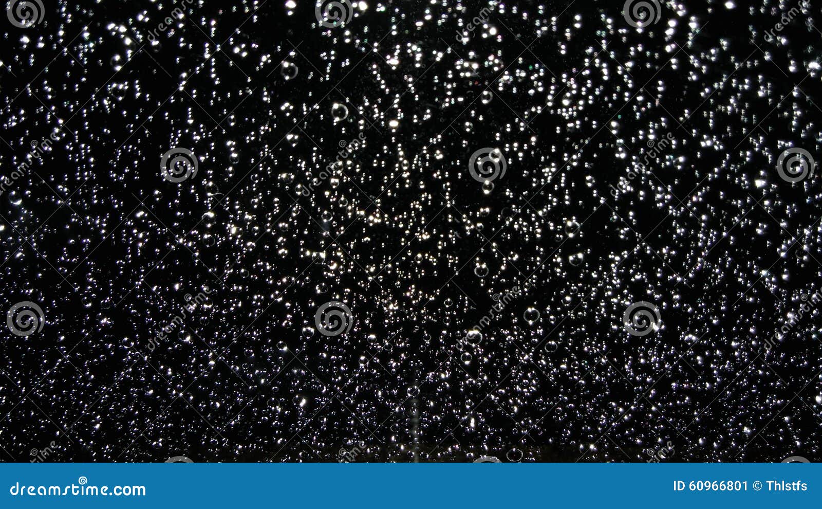 Drops Of Rain On The Night Window Stock Image - Image of background ...