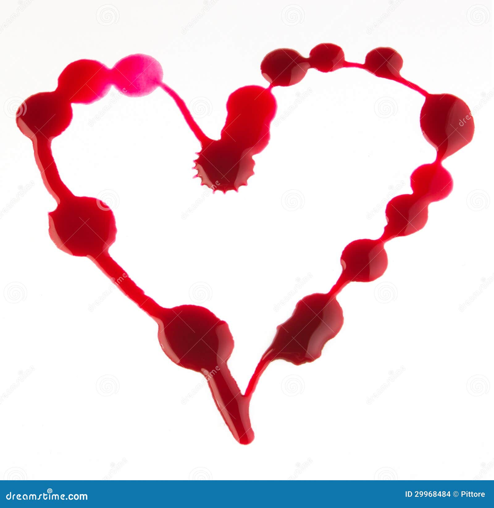 Drops of red ink stock photo. Image of blood, isolated - 29968484
