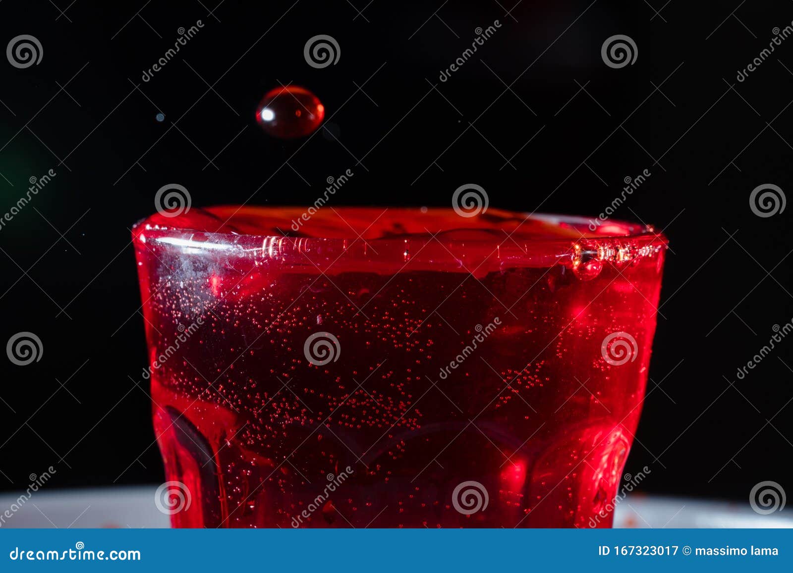Drops of red liquid stock image. Image of design, assets - 167323017