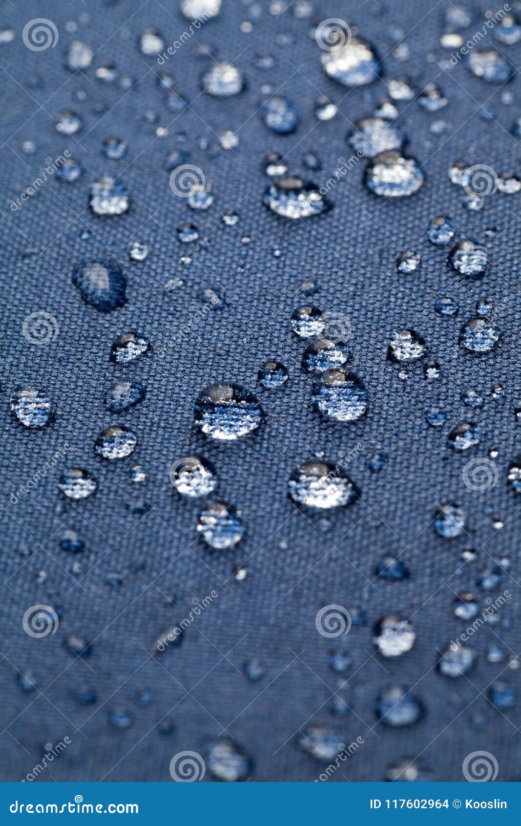 Drops of water stock photo. Image of abstract, cloth - 117602964