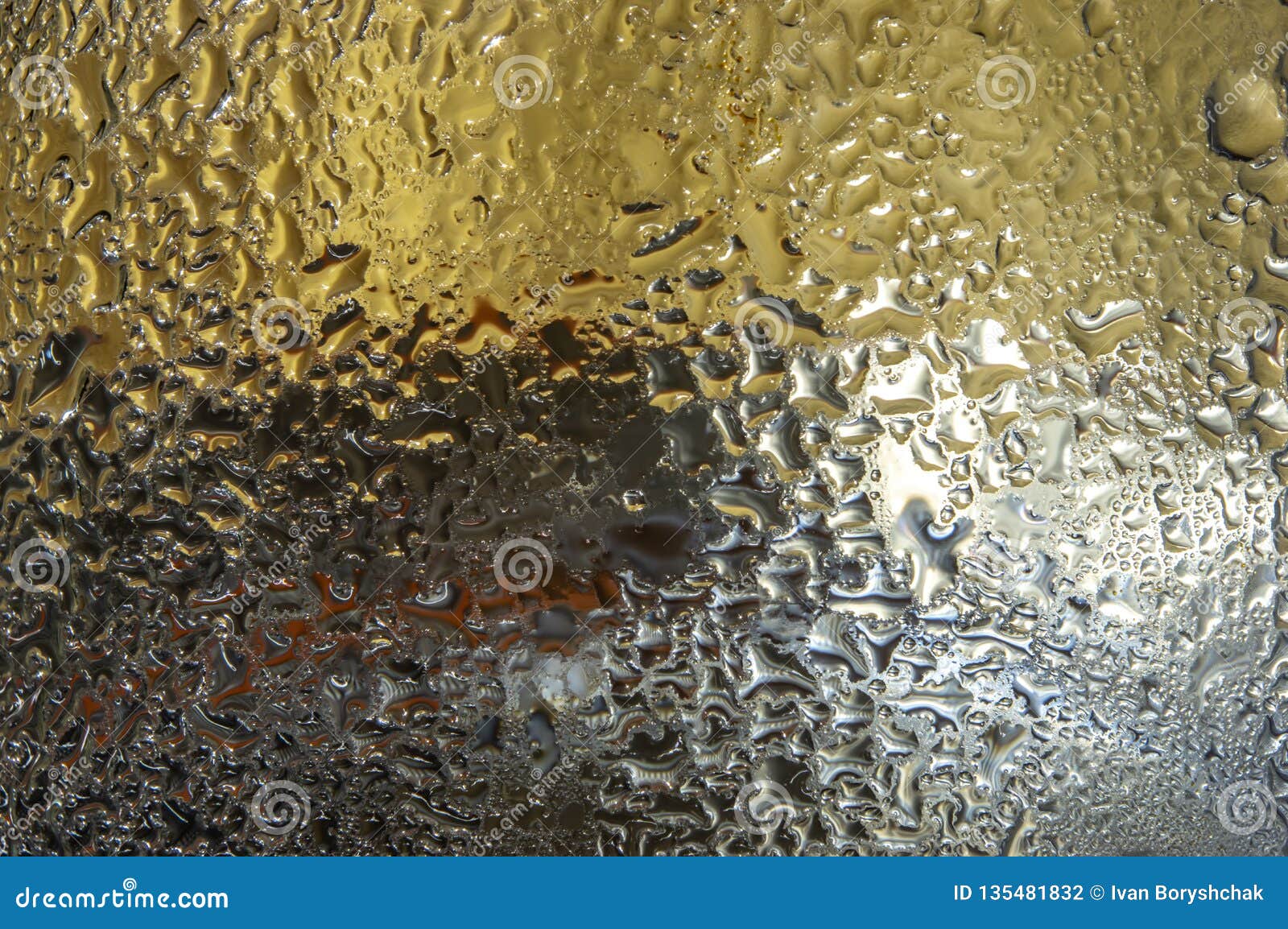 Water droplets on glass stock photo. Image of compilation - 135481832