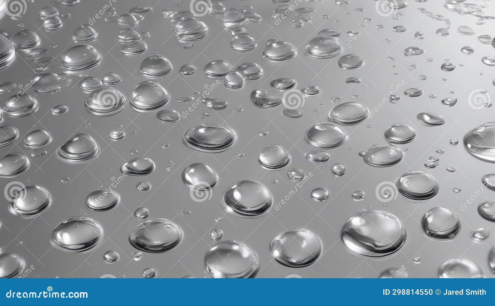 Drops of Water on a Glass a Realistic Water Droplets Pattern, Showing ...