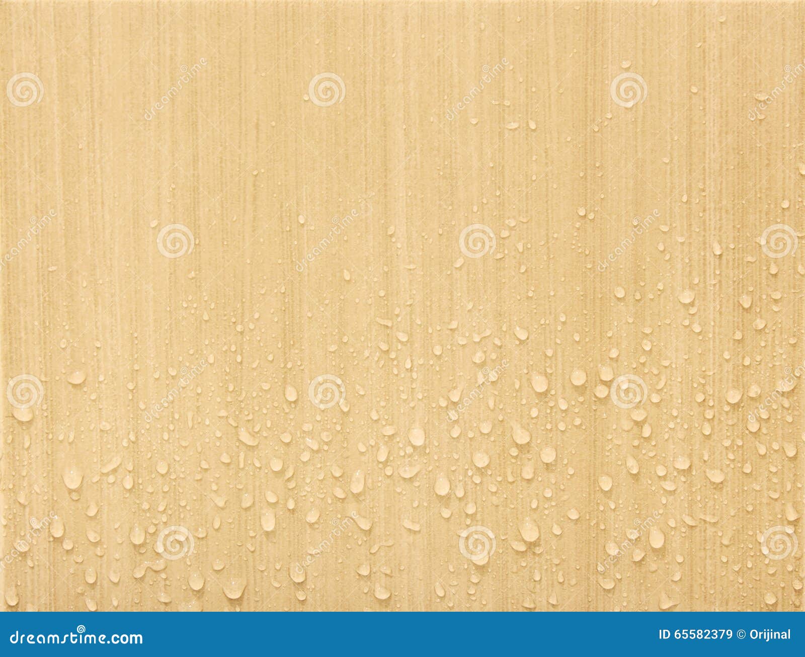 Drops of Water on the Tile Floor in Bathroom Stock Image - Image of ...