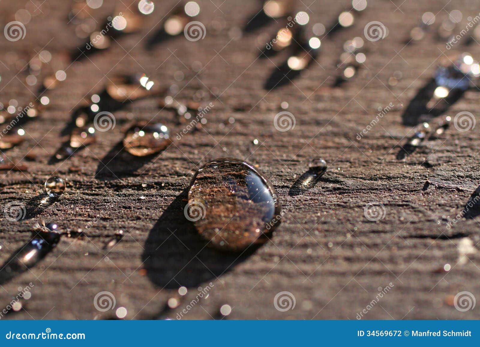 Drops of water stock photo. Image of closeup, purity - 34569672