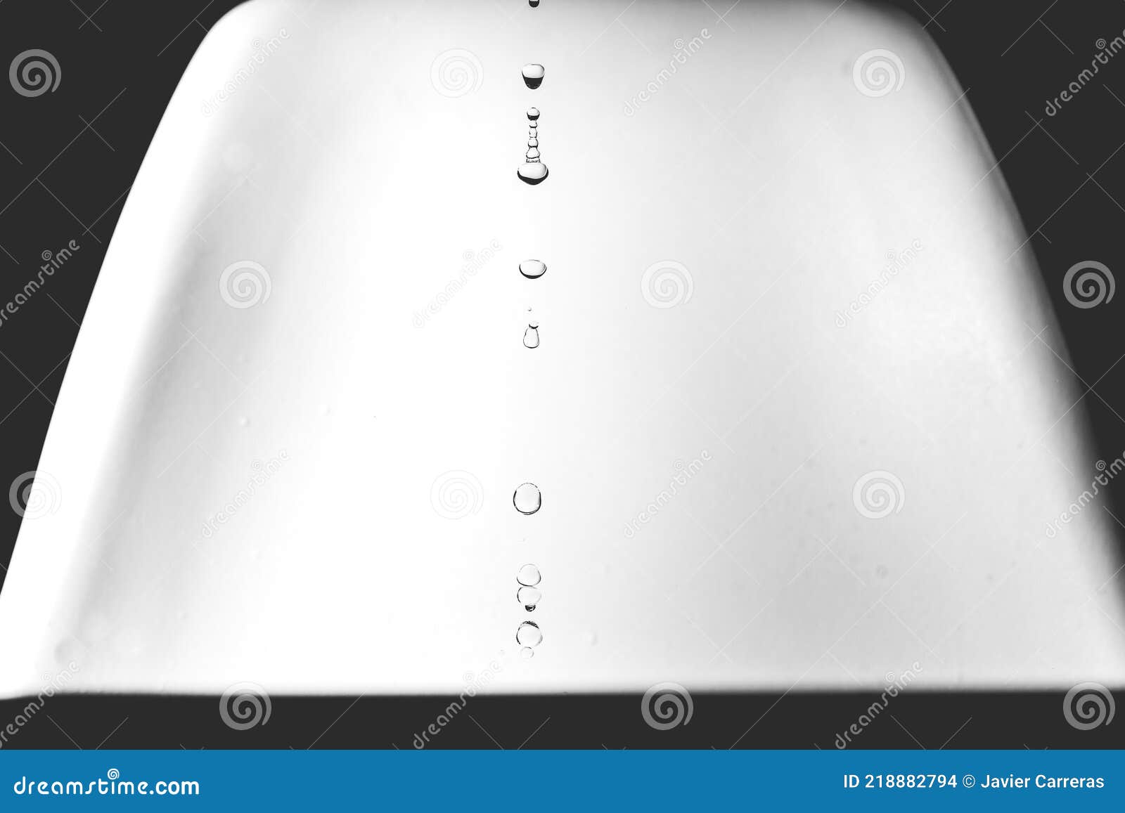 Drops in the White Universe Stock Photo - Image of design, universe ...