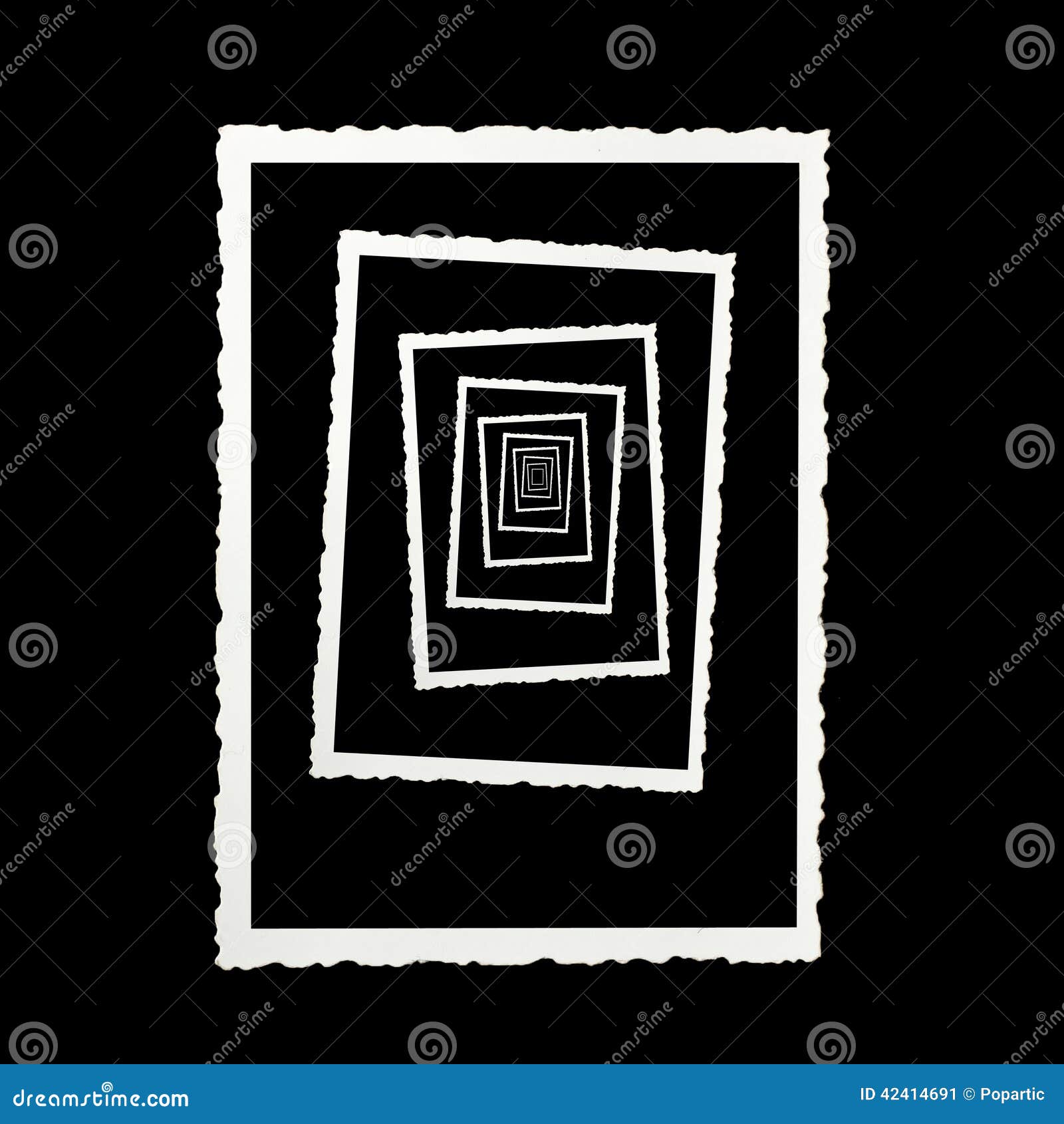 Droste effect stock image. Image of effect, black, inside - 42414691
