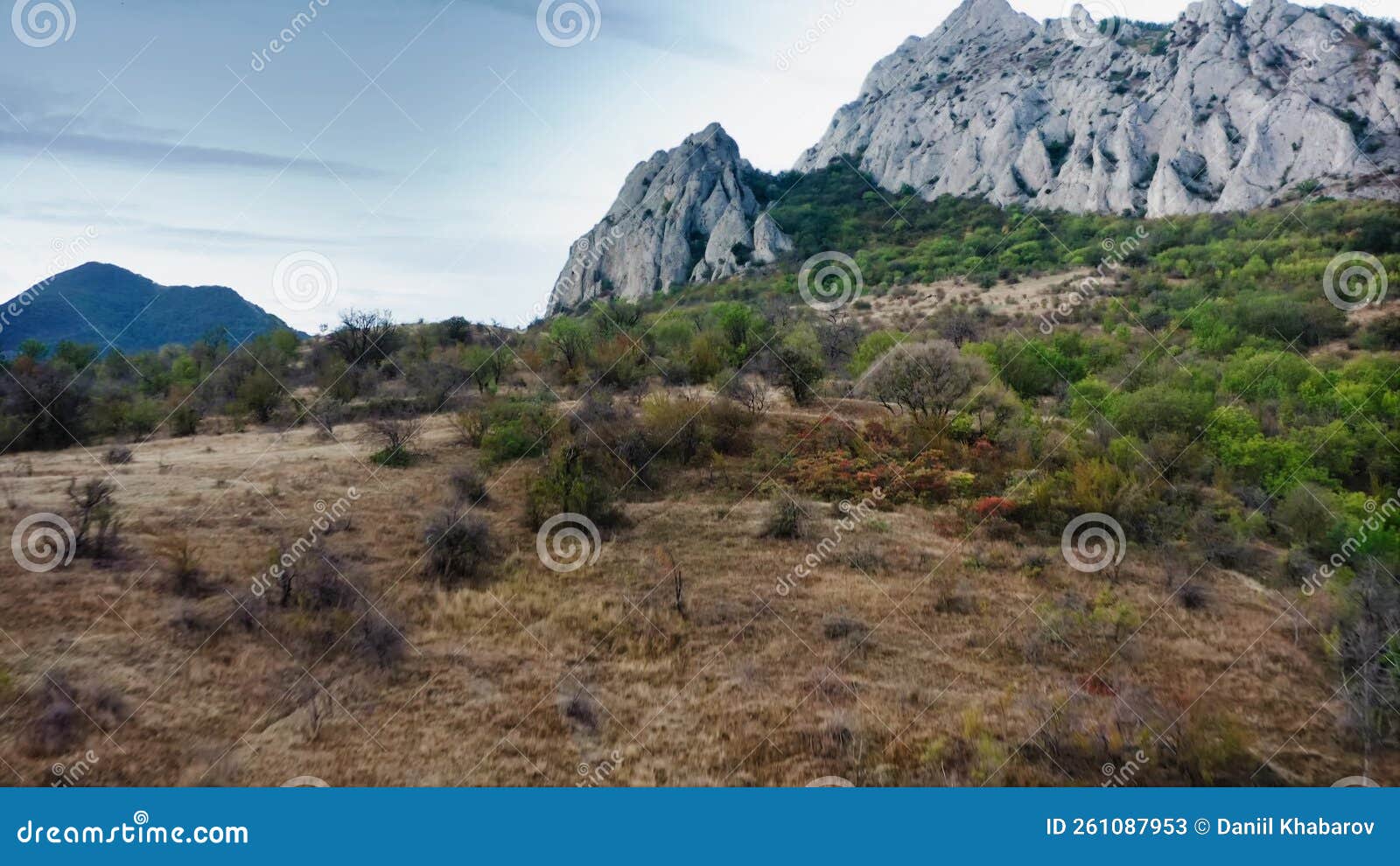 Drought Boundary. an Oasis Sheltered from the Sun, the Steppe Passes ...
