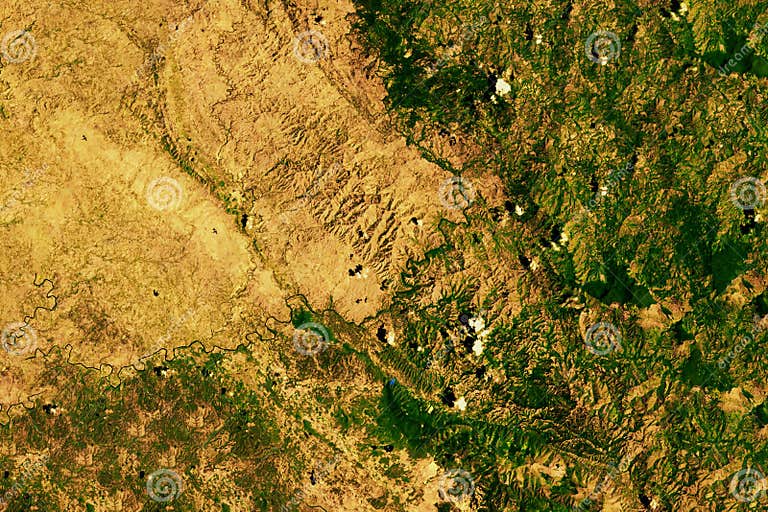 Drought, Climate Change from Space. Elements of this Image Furnished by ...