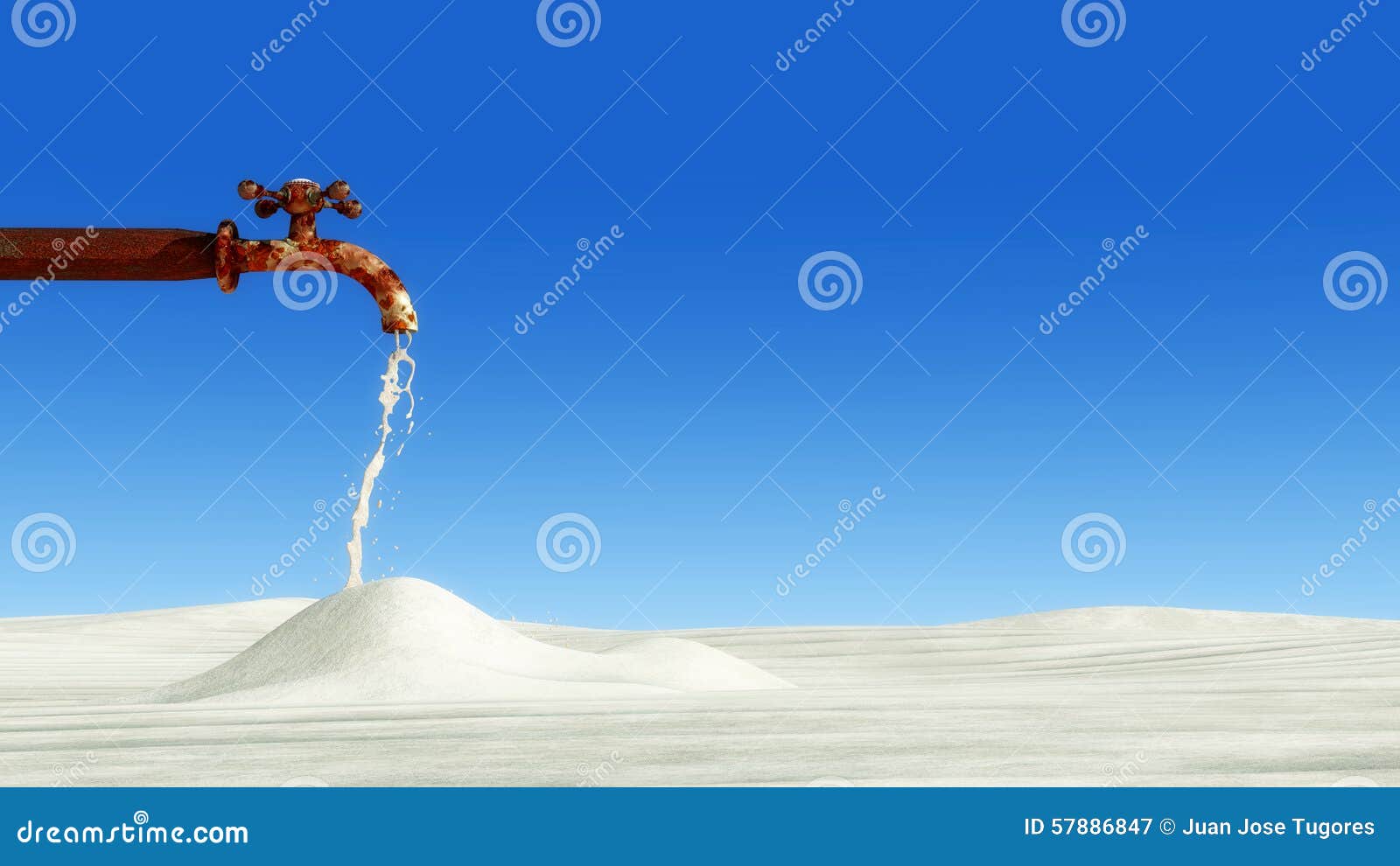 Drought concept stock illustration. Illustration of leaking - 57886847