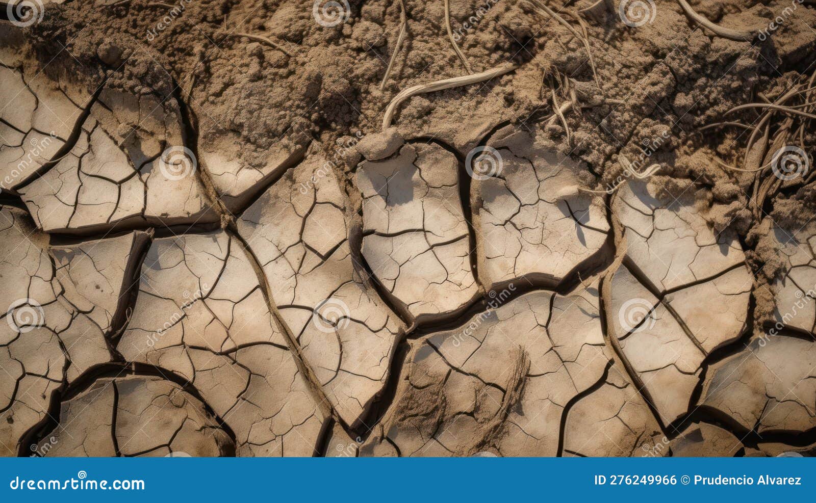 Drought cracked earth stock illustration. Illustration of ecosystem ...