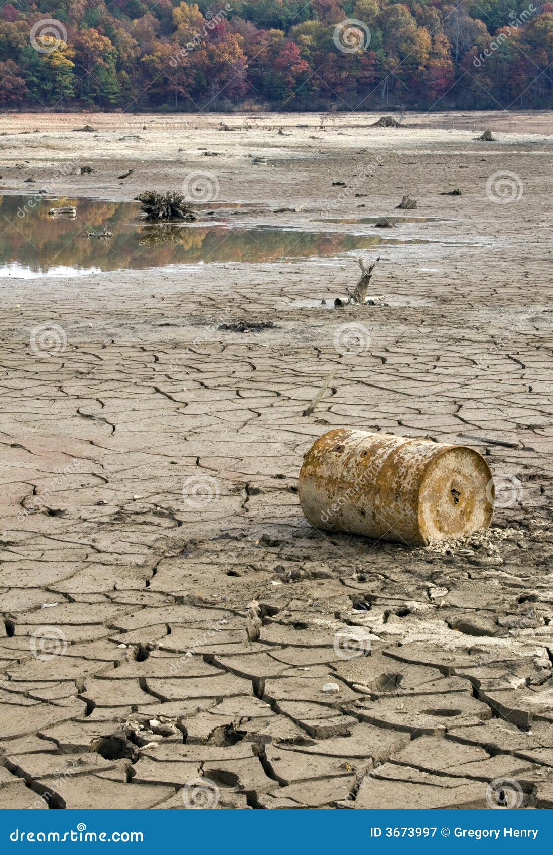 Drought Disaster stock image. Image of heat, lake, dried - 3673997