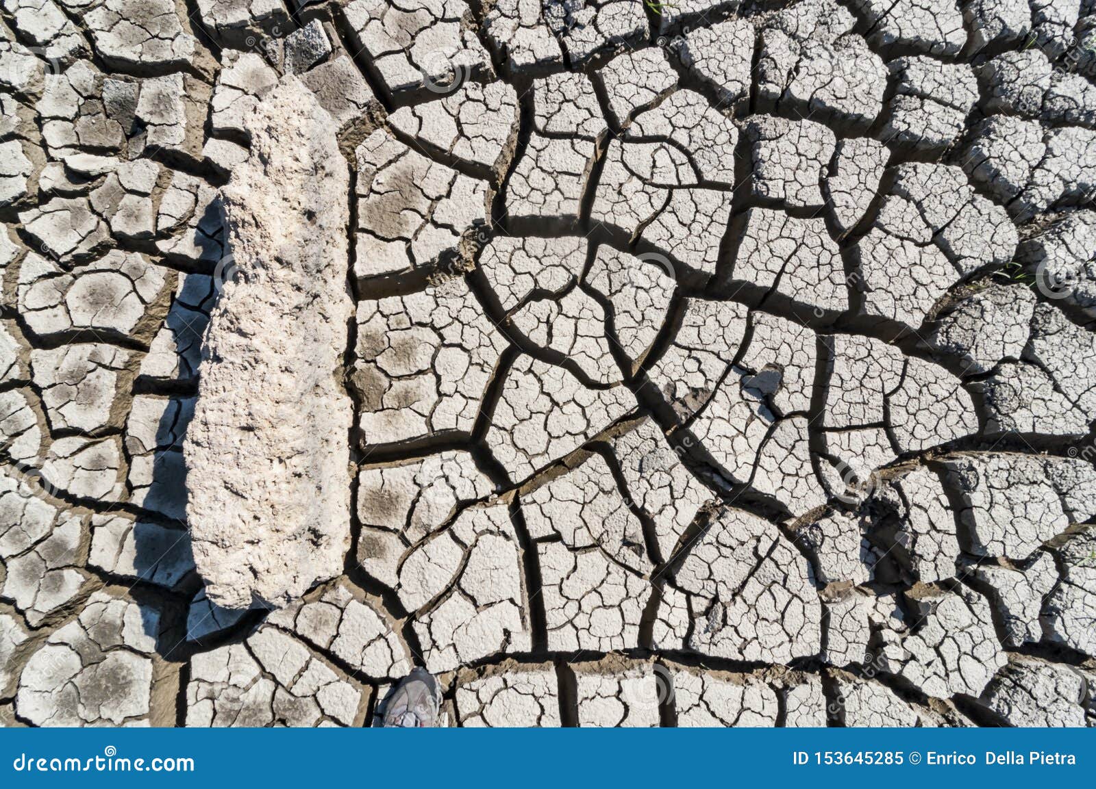 Drought, Earth Cracks, Natural Disaster Stock Image - Image of field ...
