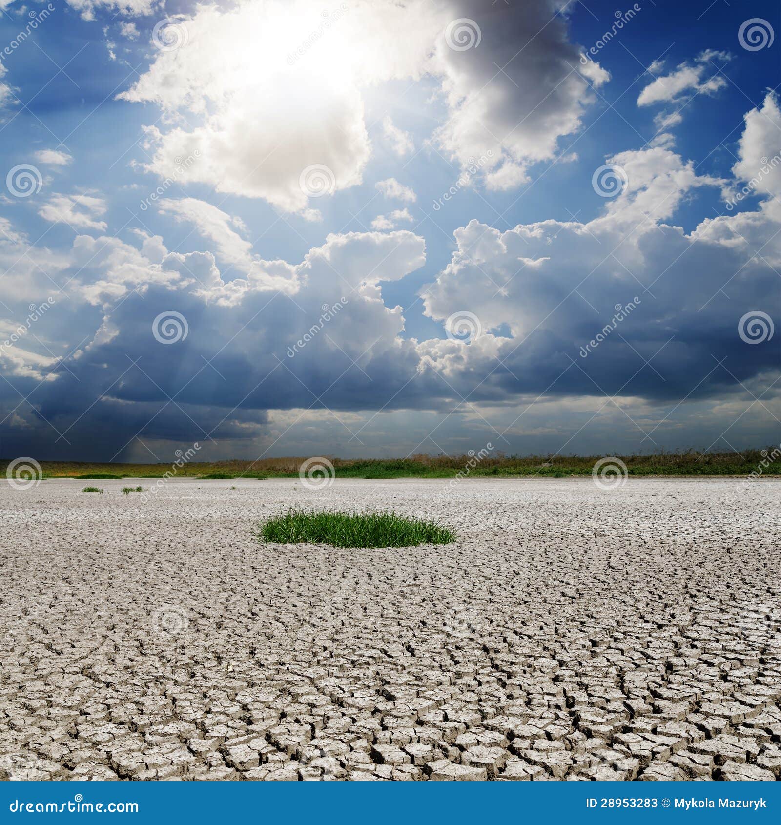 Drought Earth and Sunny Sky Stock Image - Image of dramatic, cloudy ...