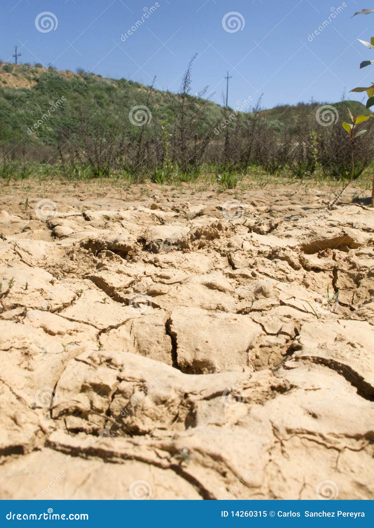 Drought land stock image. Image of reservoir, biosphere - 14260315
