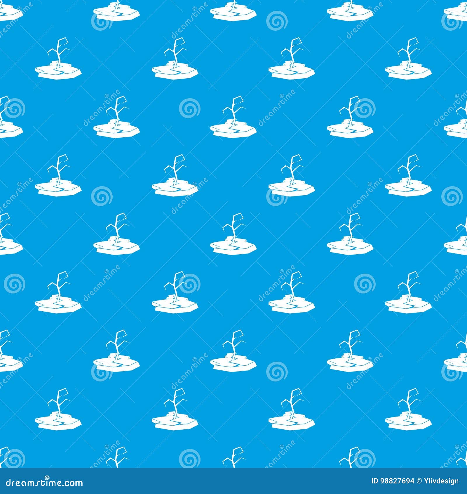 Drought Pattern Seamless Blue Stock Vector - Illustration of global ...