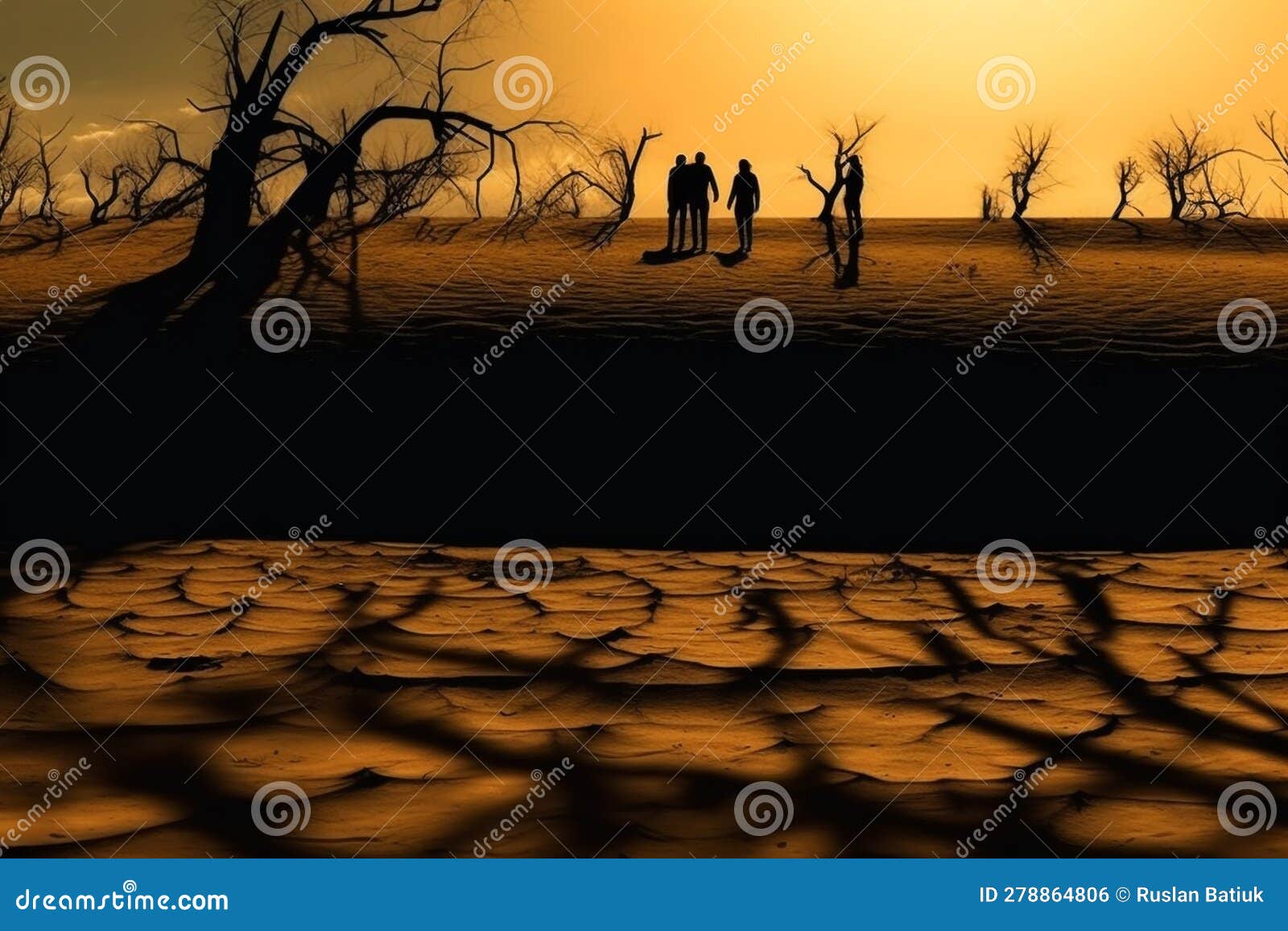 Drought, the Problem of the Future of the Planet, Water Scarcity, Heat ...