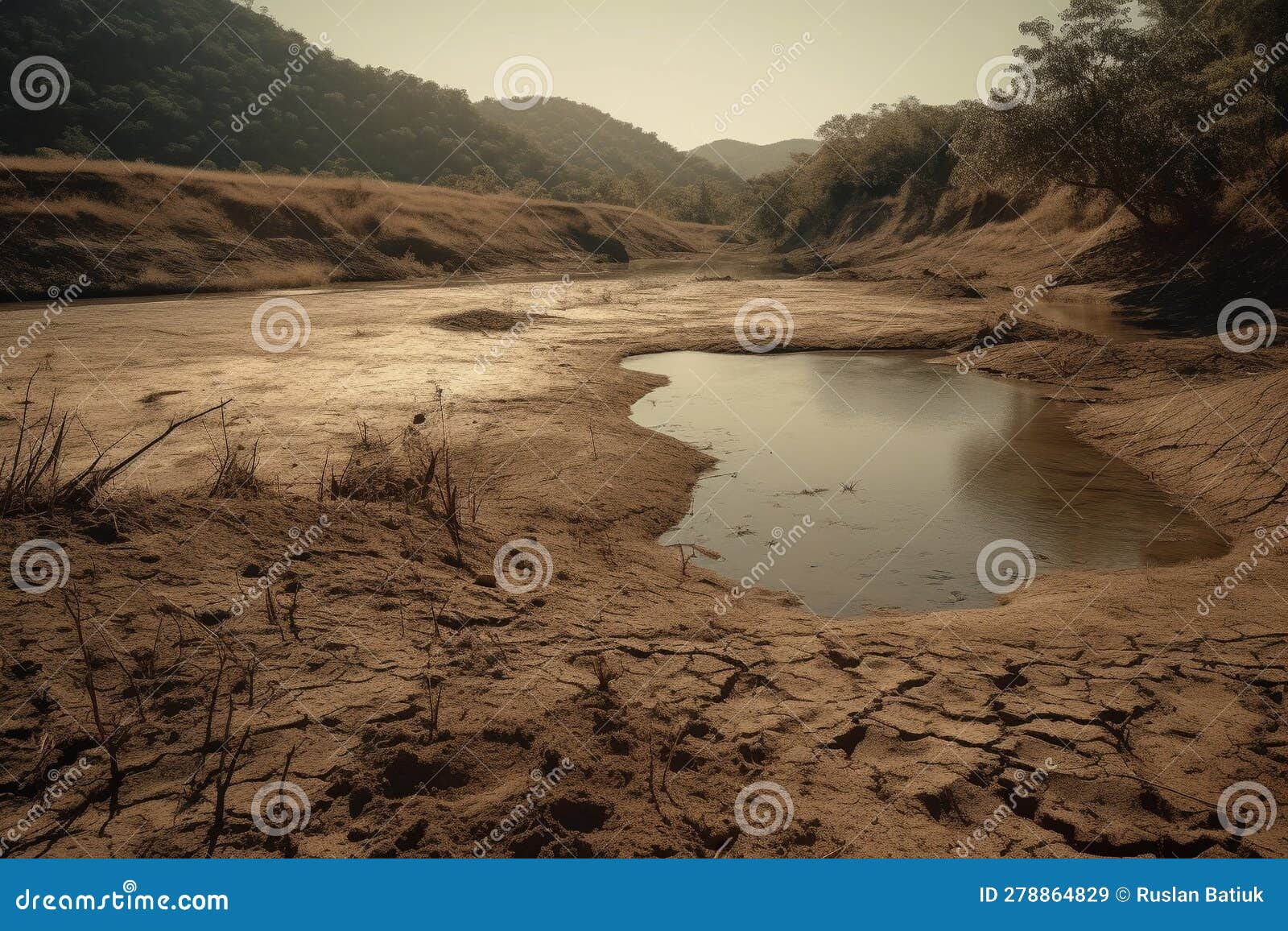Drought, the Problem of the Future of the Planet, Water Scarcity, Heat ...
