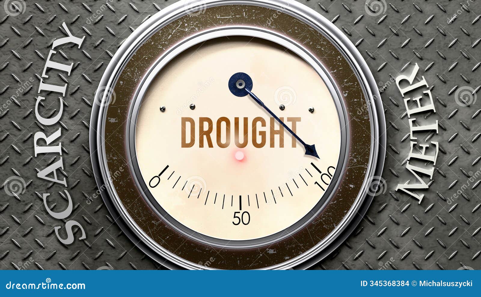 Drought and Scarcity that is Hitting a Full Scale, Showing a Very High ...