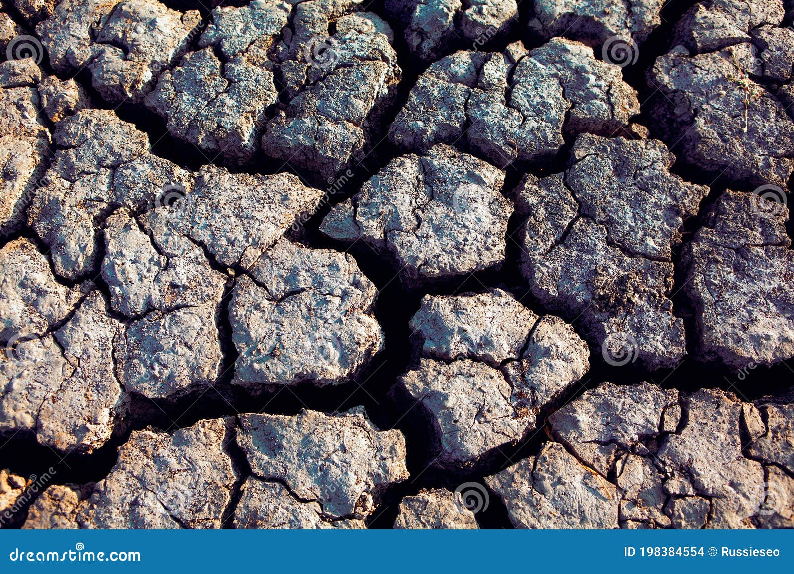 Drought soil stock photo. Image of abstract, environment - 198384554