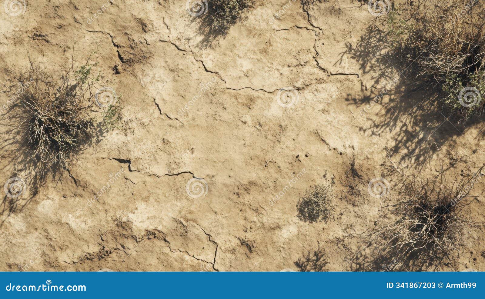 Drought-stricken Field Of Crops, With Drooping Plants And Parched Earth ...