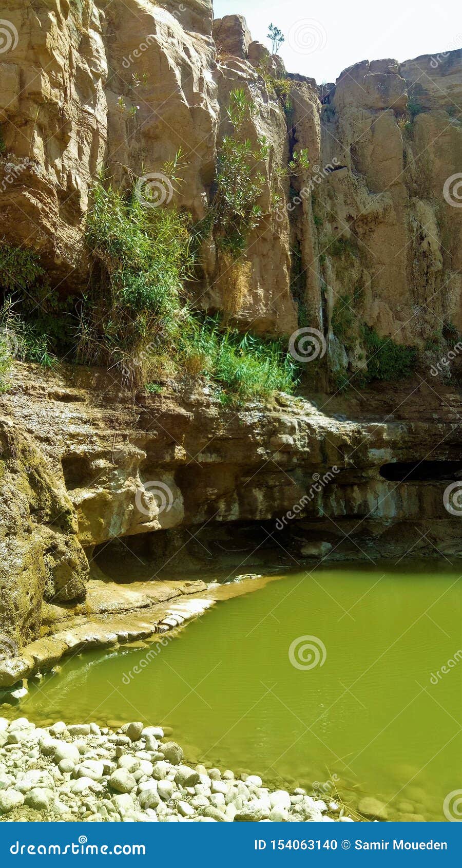 Drought of Waterfall in Summer -2 Stock Photo - Image of water, river ...