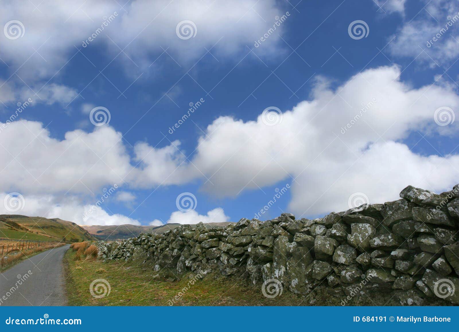 Drovers Road in the Mountains Stock Image - Image of driving, freedom ...