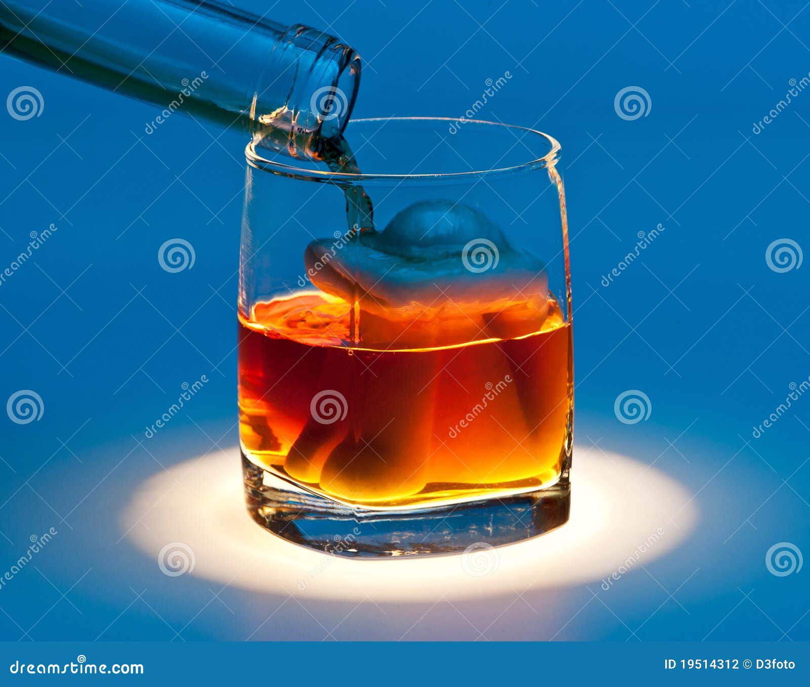 Drown In A Glass Of Alcohol Stock Photo - Image of beverage, head: 19514312