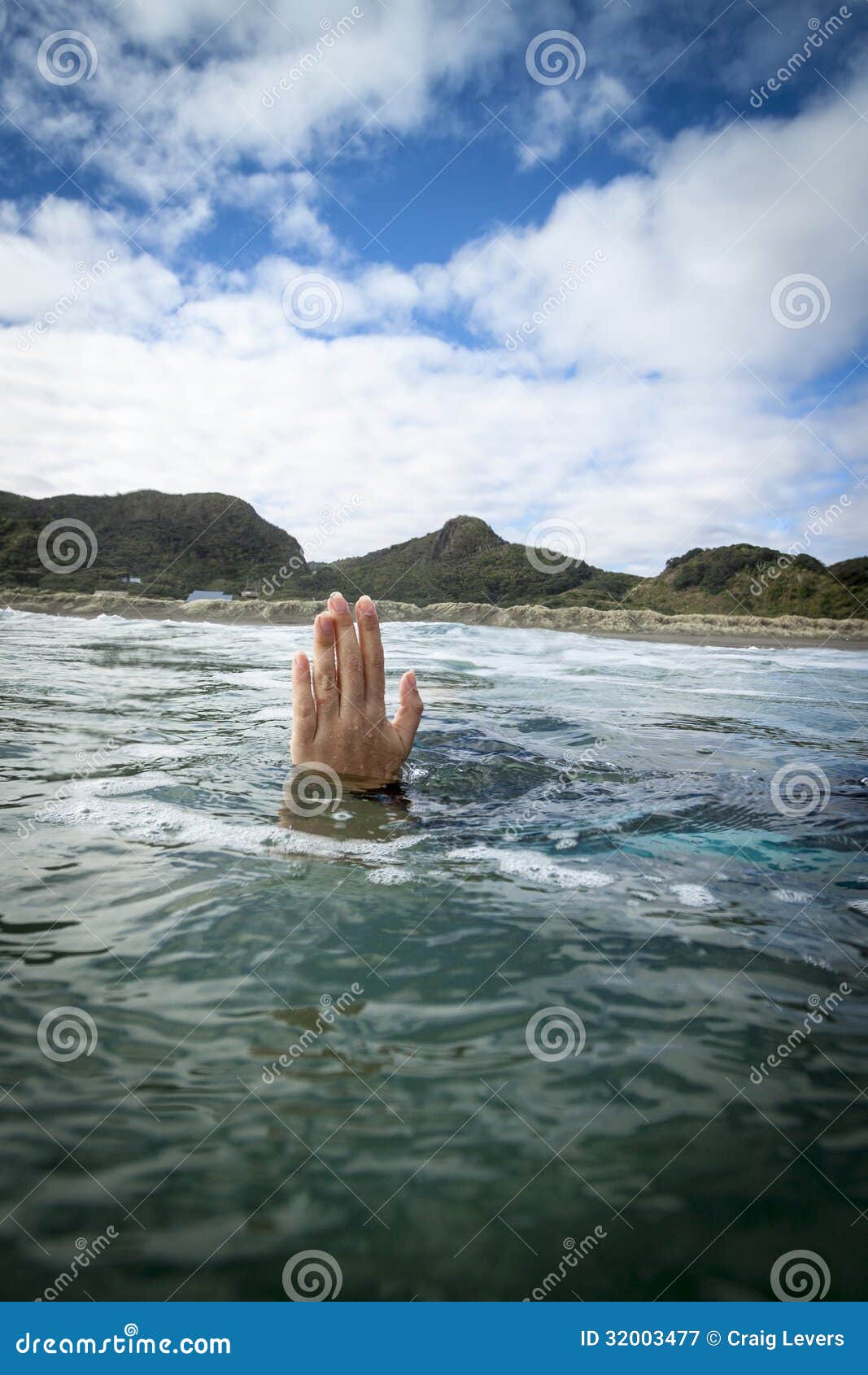 Drowning Hand stock image. Image of ocean, overwhelmed - 32003477