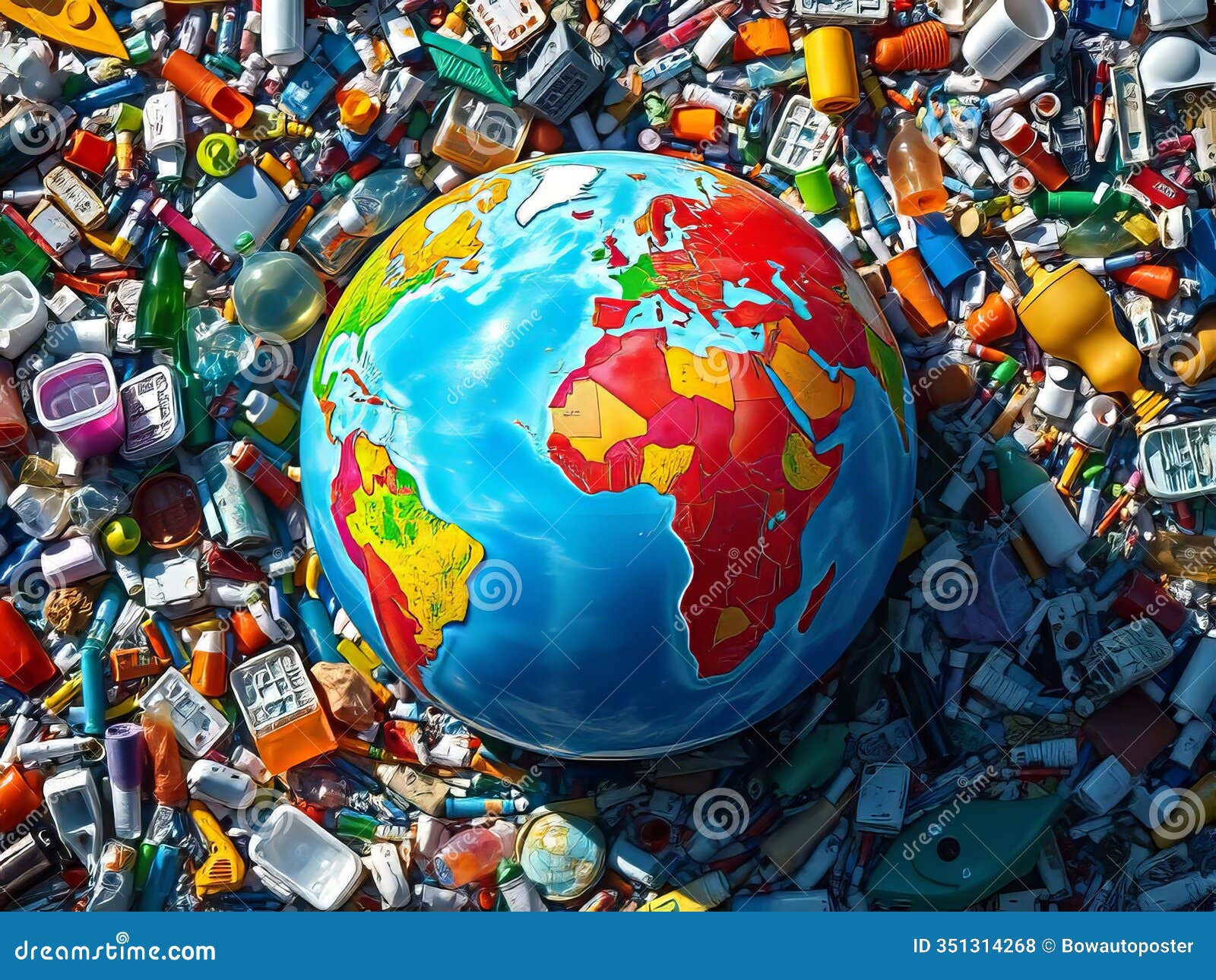 A Drowning World Visualizing The Global Plastic Pollution Crisis ...