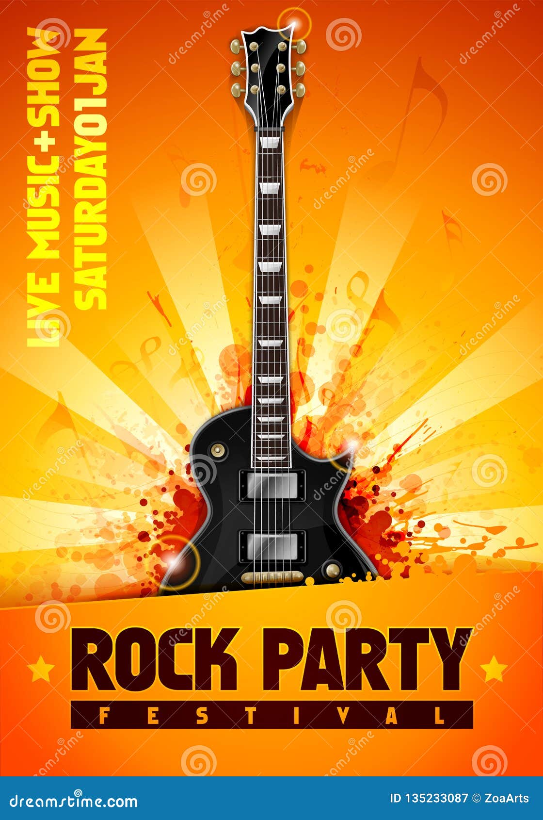 Rock Concert Posters Designs