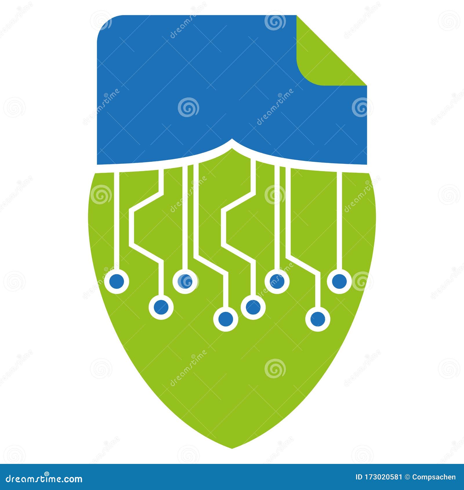 Digitization Logo, Data Protection Logo, Data Logo, Secure and Security ...