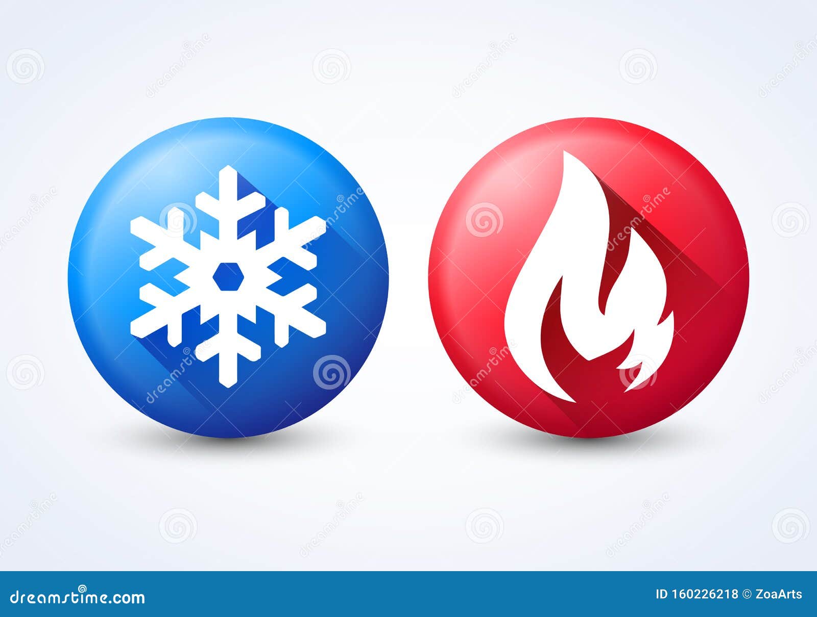 Hot And Cold Icon. Sun, Snowflake Symbol Royalty-Free Illustration ... Hot And Cold Icon. Sun, Snowflake Symbol Royalty-Free Illustration ...