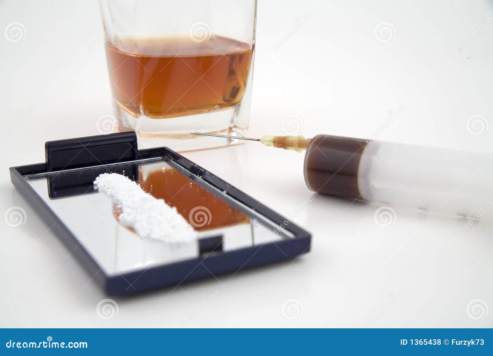 Drug addict s equipment stock photo. Image of abuse, drunk - 1365438