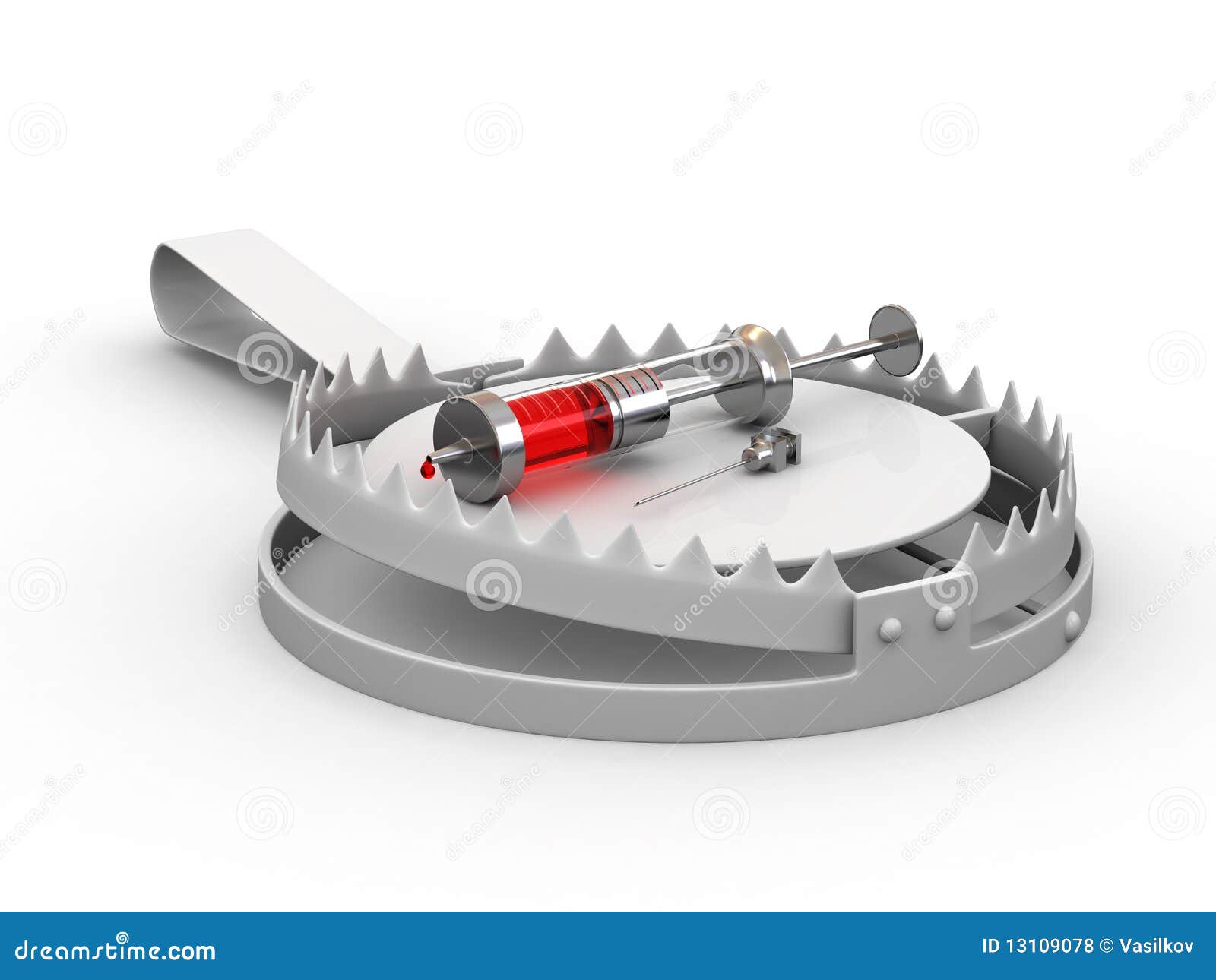 Drug Trap. Stock Image | CartoonDealer.com #16842301