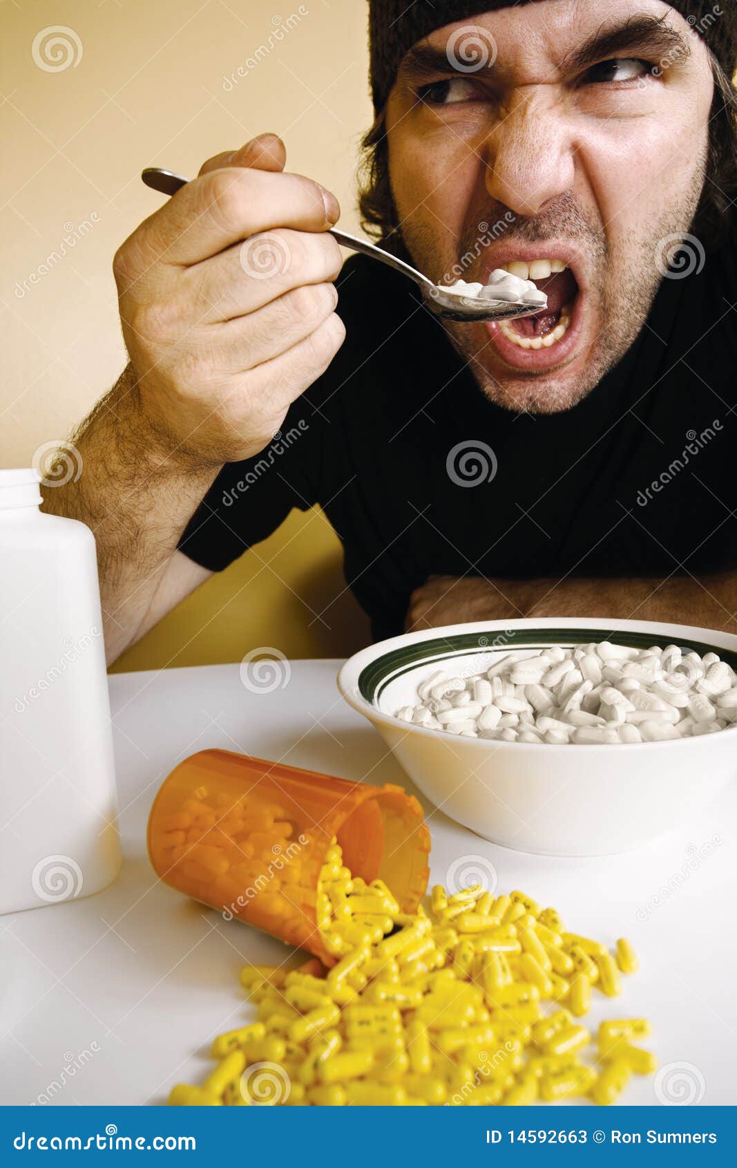 Drug addiction stock image. Image of dependency, pills - 14592663